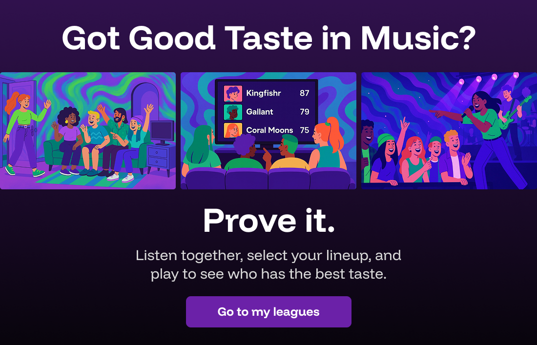 Front Row Fantasy Boston - Social Music Game for Local Artists